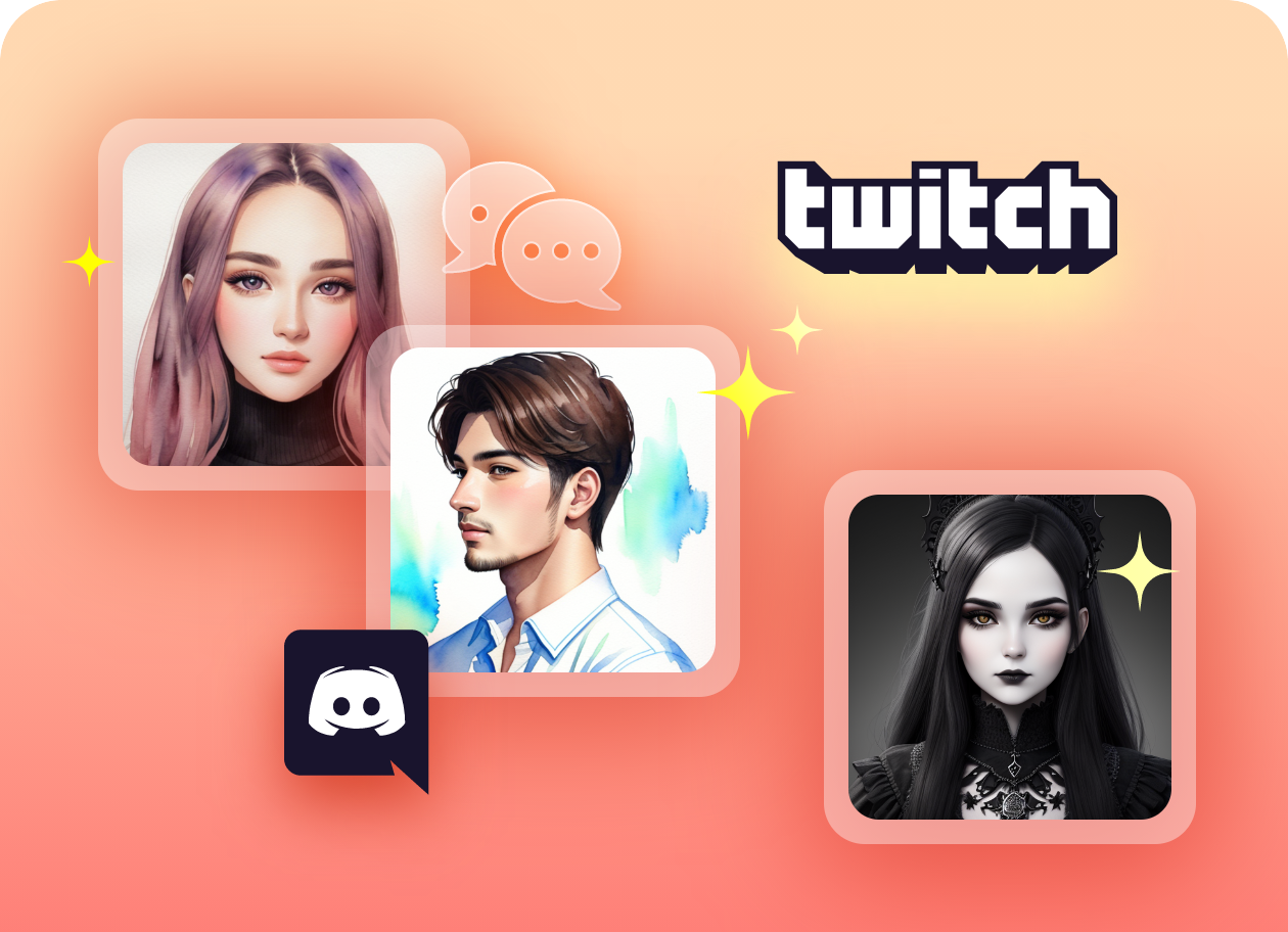 Crea avatar AI gratis online | Generatore da testo a immagine