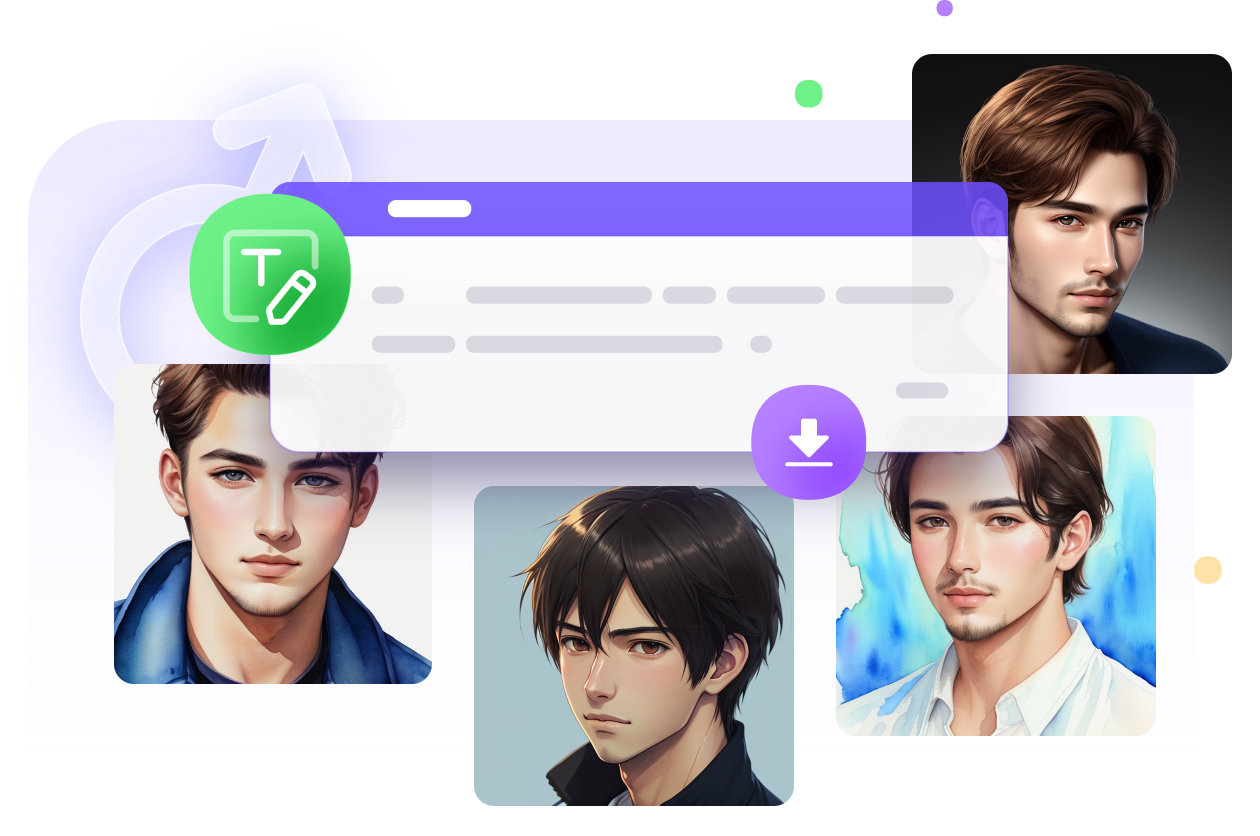 Crea avatar AI gratis online | Generatore da testo a immagine