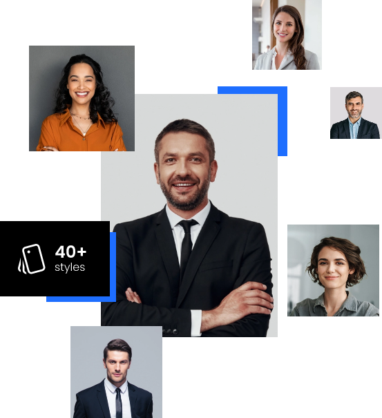 Generatore di foto professionali AI gratis online | Vidnoz